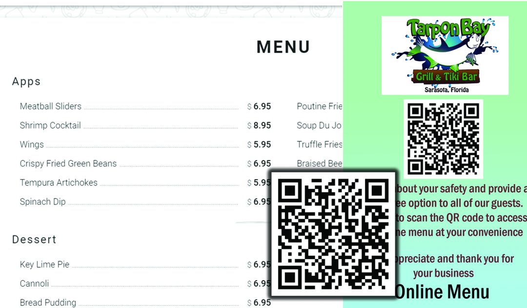 Digital Menu - EdgeServSWFL